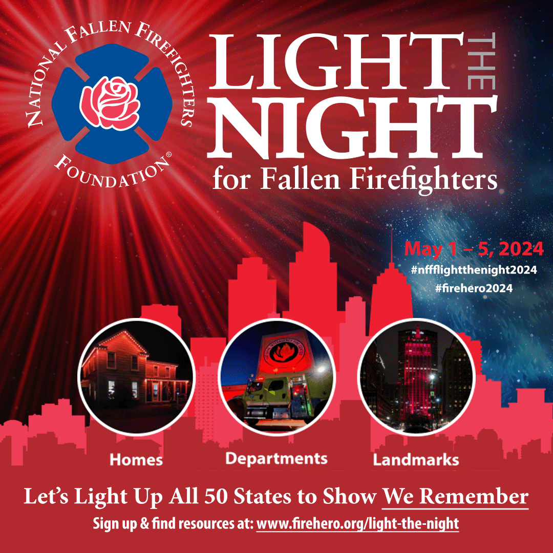 Be a Beacon of Remembrance: Light Up Red for Fallen Firefighters ...